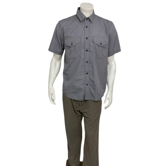 Filson | Shirts | Filson Mens Grey Short Sleeve Button Shirt | Poshmark